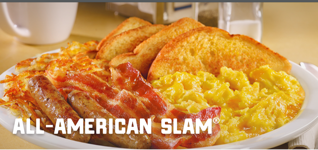 denny's breakfast slam
